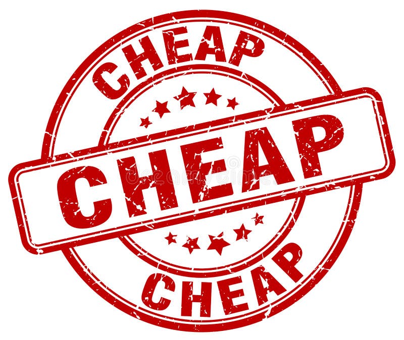 Cheap Red Grunge Round Vintage Stamp Stock Vector - Illustration of ...