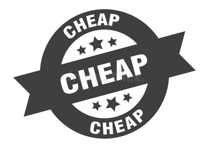 Cheap Sign. Cheap Grunge Stamp Stock Vector - Illustration of insignia ...