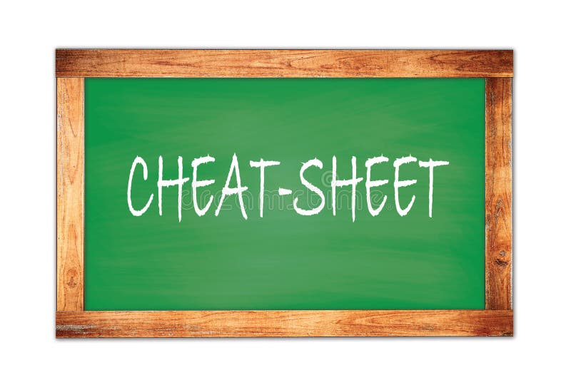 Photography Cheat Sheet Stock Illustrations – 158 Photography Cheat ...