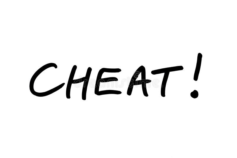 Cheat stock illustration. Illustration of dishonest - 178617444