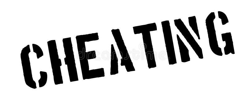 Cheating rubber stamp stock photo. Image of office, grunge - 87971948