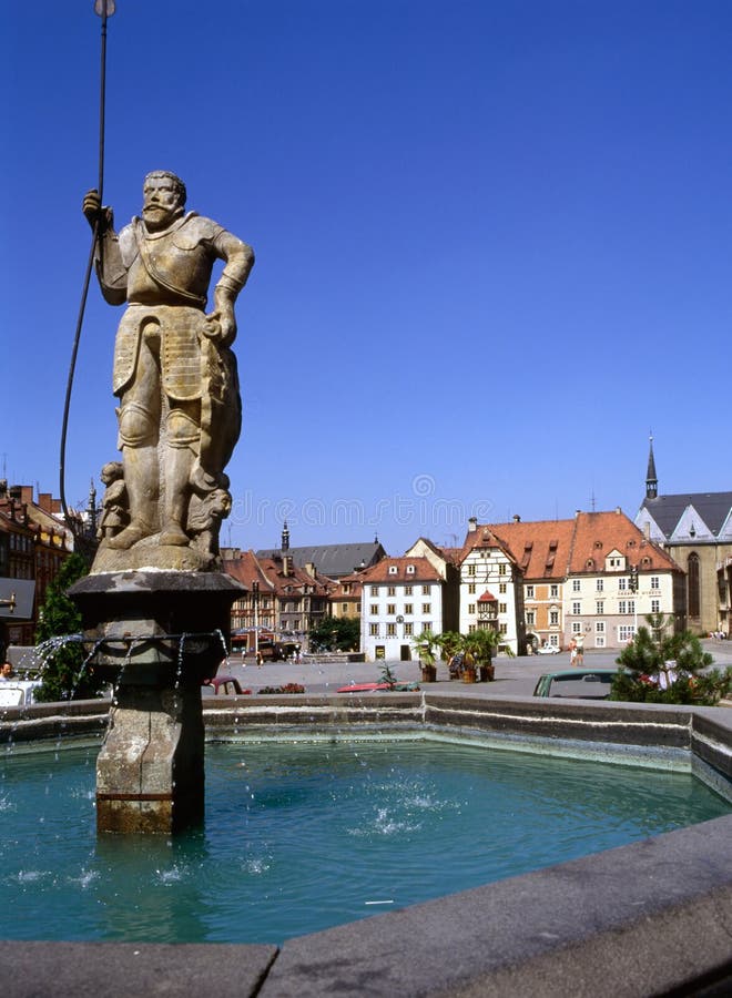Cheb, Czech Republic editorial stock image. Image of architecture ...