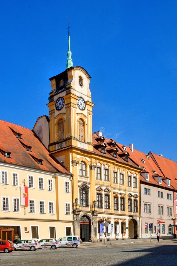 Cheb town, Czech Republic stock image. Image of clear - 21862449