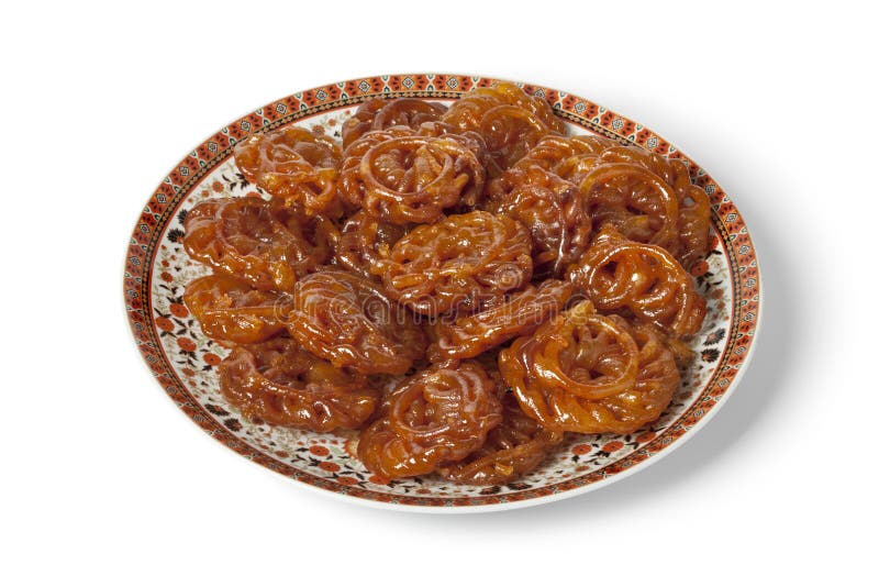 Chebakia marocain photo stock. Image du blanc, assiette - 44844018