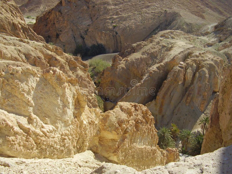 Chebika Oasis - Tunisia stock image. Image of oasis, mountain - 10840985