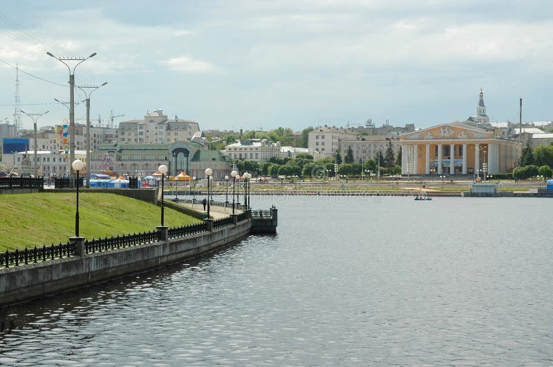 Cheboksary stock image. Image of antenna, modern, building - 15568451