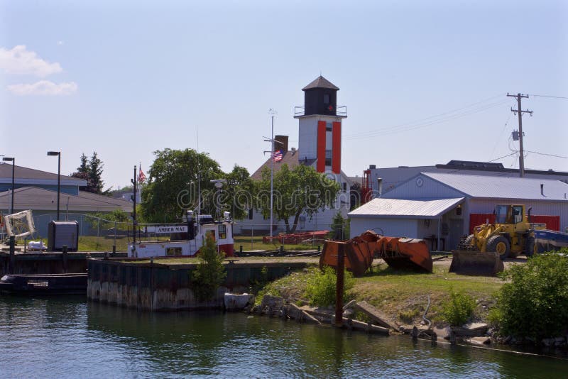 Cheboygan River Front Range Light 828662 Editorial Stock Image - Image ...