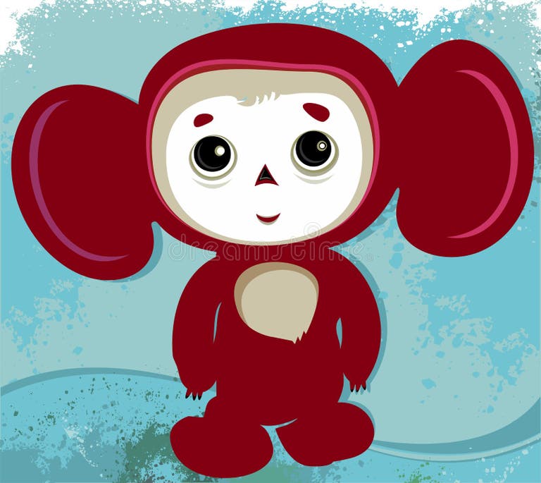 Cheburashka - Russian Cartoon Editorial Image - Illustration of emblem ...
