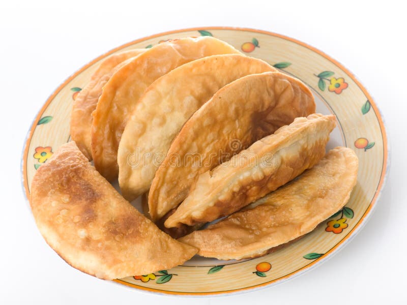 Cheburek stock photo. Image of fastfood, fast, meat, plate - 7422238