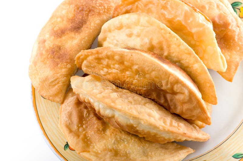 Cheburek stock image. Image of food, close, fastfood, vegetarian - 7422265