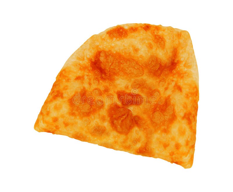 Cheburek with Meat Isolated on White Stock Image - Image of cookery ...