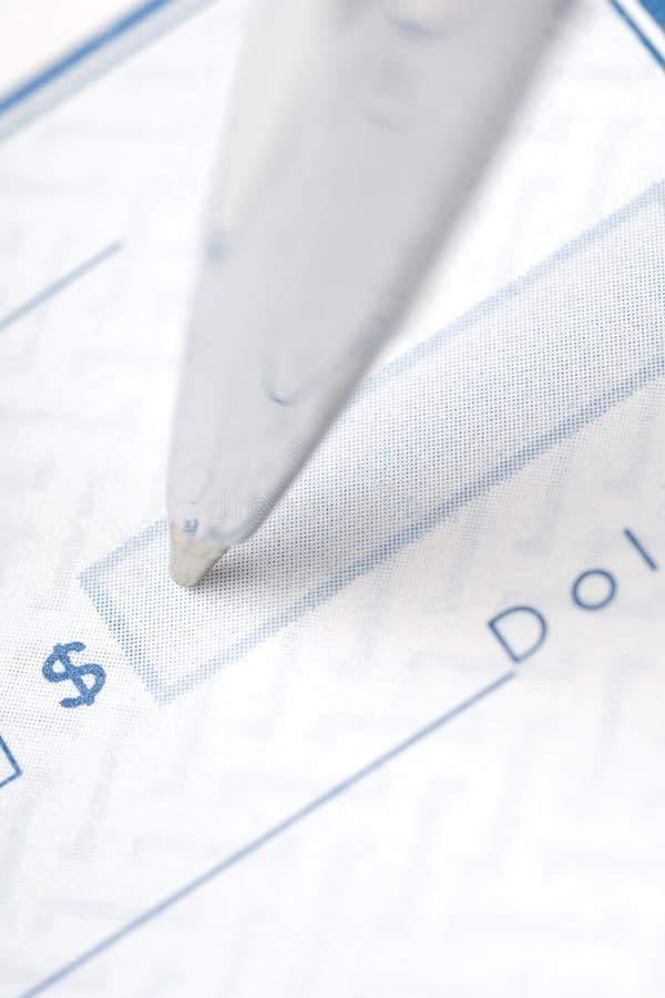 Check stock image. Image of sign, finances, check, macro - 16186127