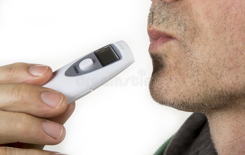 Check Alcohol Level before You Drive. Don`t Drink and Drive Concept ...