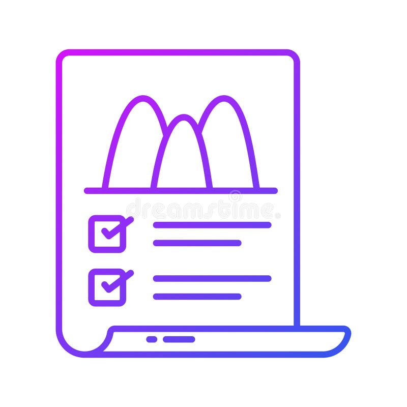 Check this Amazing Icon of Data Analytics in Trendy Style, Premium ...