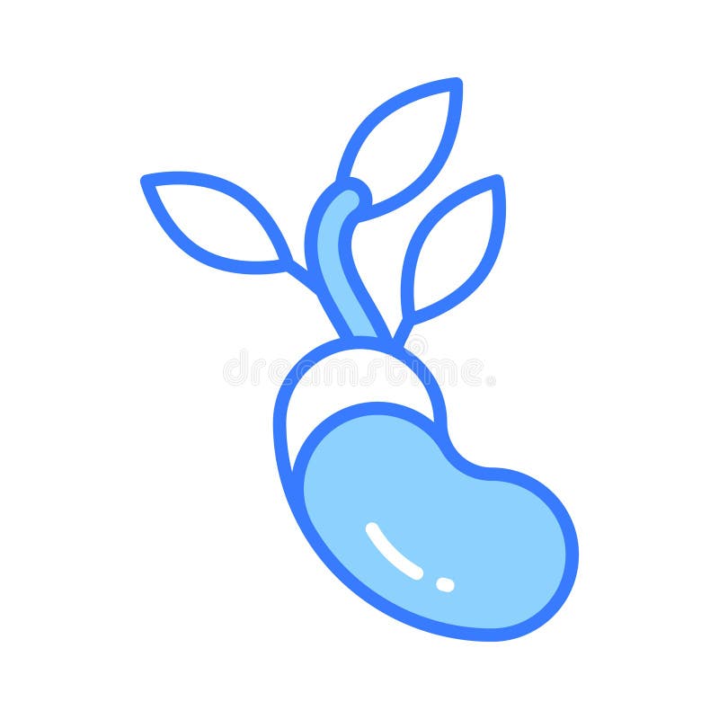 Check this Amazing Icon of Seed Sprouting in Modern Style, Easy To Use ...