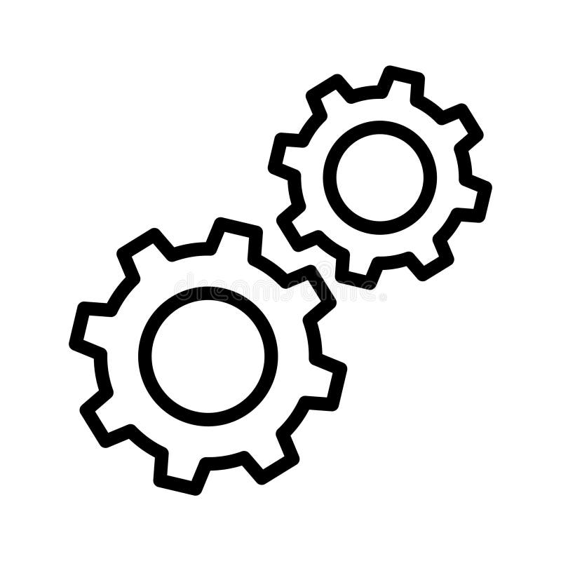Check this Amazing Icon of Settings Vector Design Stock Illustration ...