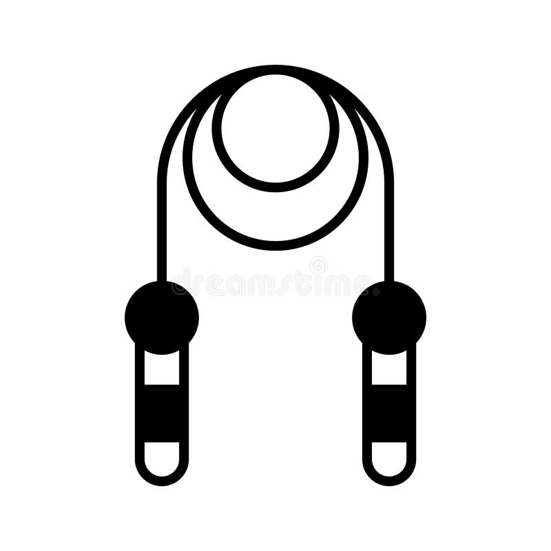Check this Amazing Icon of Skipping Rope, Fitness String, Ready To Use ...