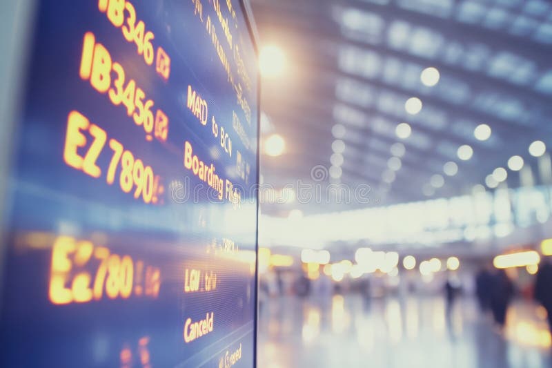 Illuminated Departure Boards Stock Illustrations – 14 Illuminated ...