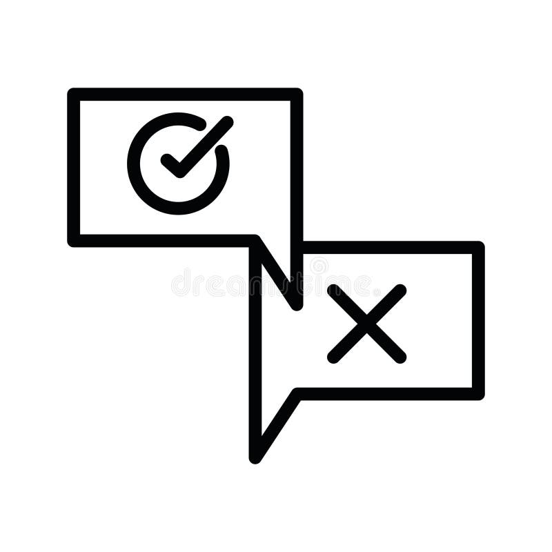 Check and ban sign stock vector. Illustration of isolated - 295531361