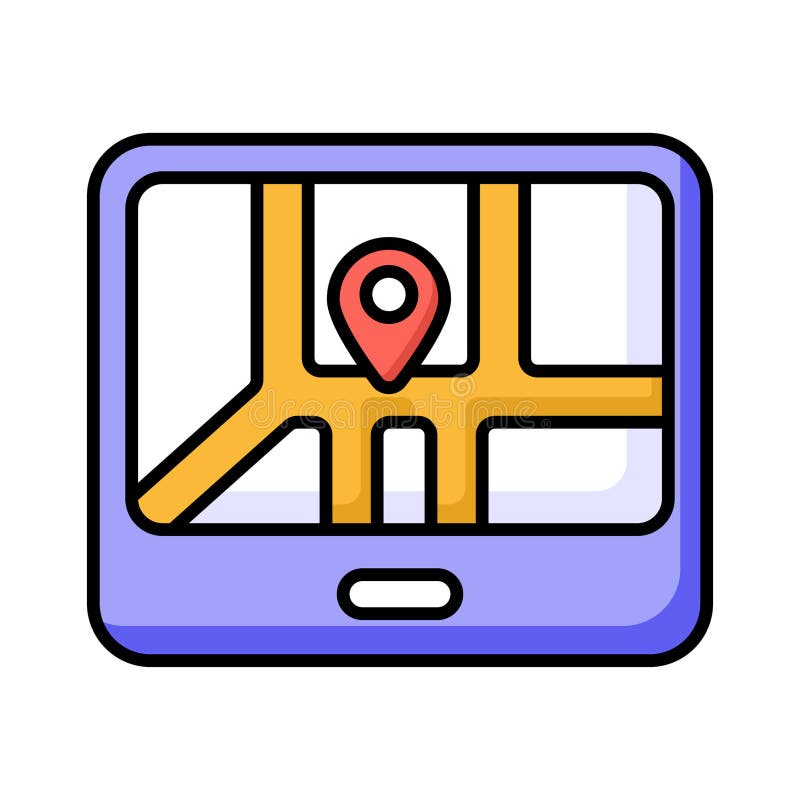 Check this Beautiful Icon of Gps Device in Editable Style, Easy To Use ...