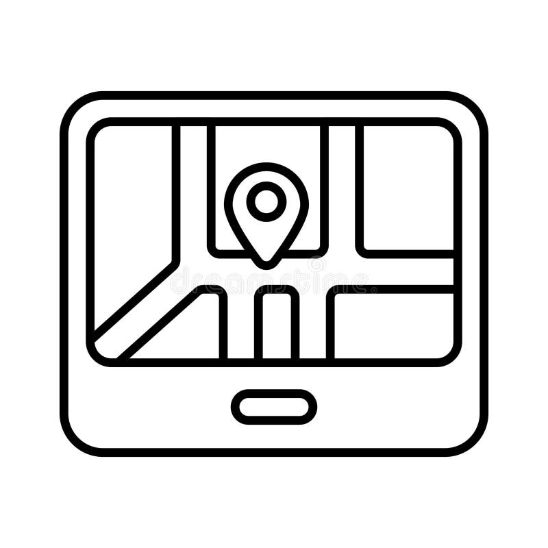 Check this Beautiful Icon of Gps Device in Editable Style, Easy To Use ...
