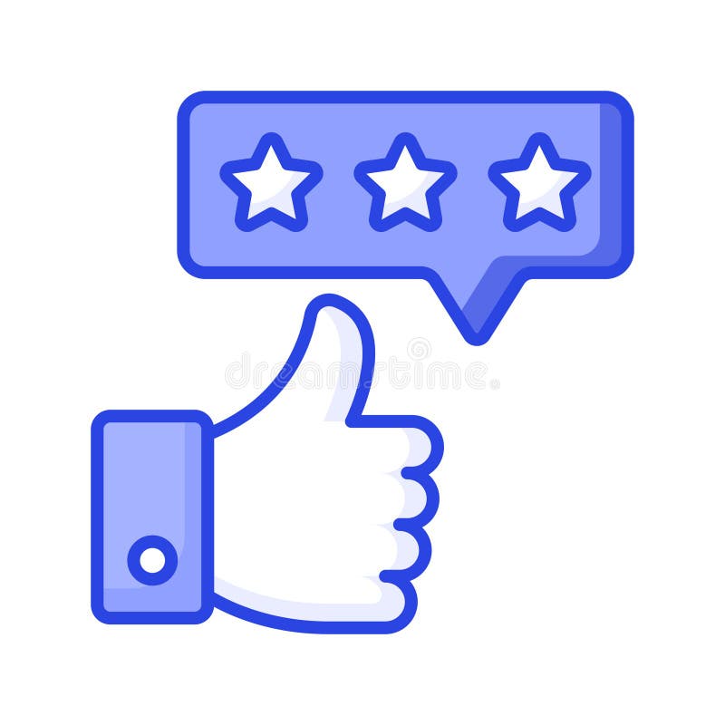 Check this Beautiful Vector of Feedback with Thumb Up Stock Vector ...