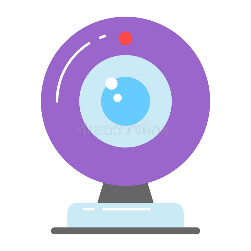 Check this Beautiful Vector of Webcam in Modern Style, Premium Icon ...