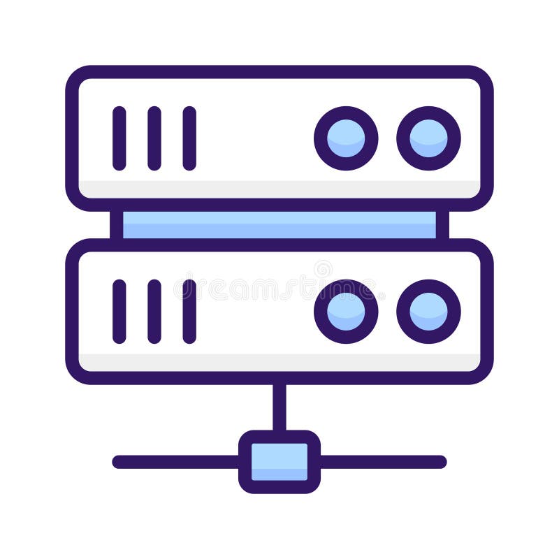 Check this Beautifully Designed Icon of Data Server in Modern Style ...