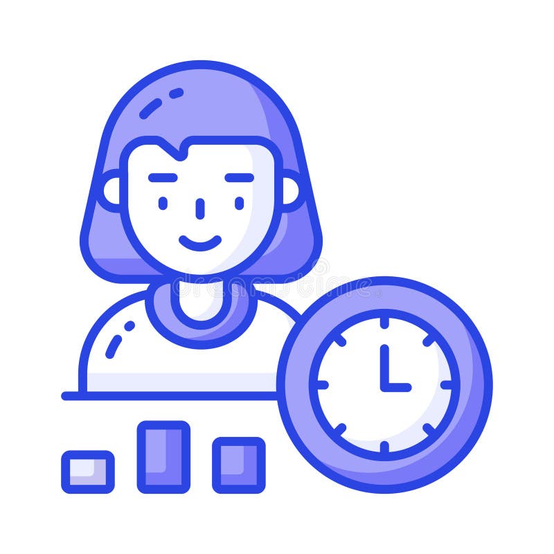Check this Beautifully Designed Icon of Employee Performance in Trendy ...