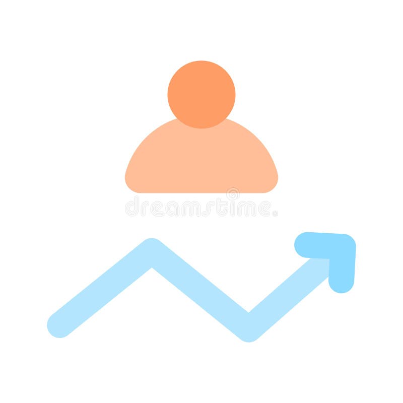 Check this Beautifully Designed Icon of Employee Performance in Trendy ...