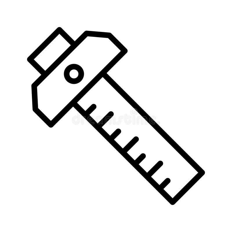 Check this Beautifully Designed Icon of T Scale, Measurement Tool ...