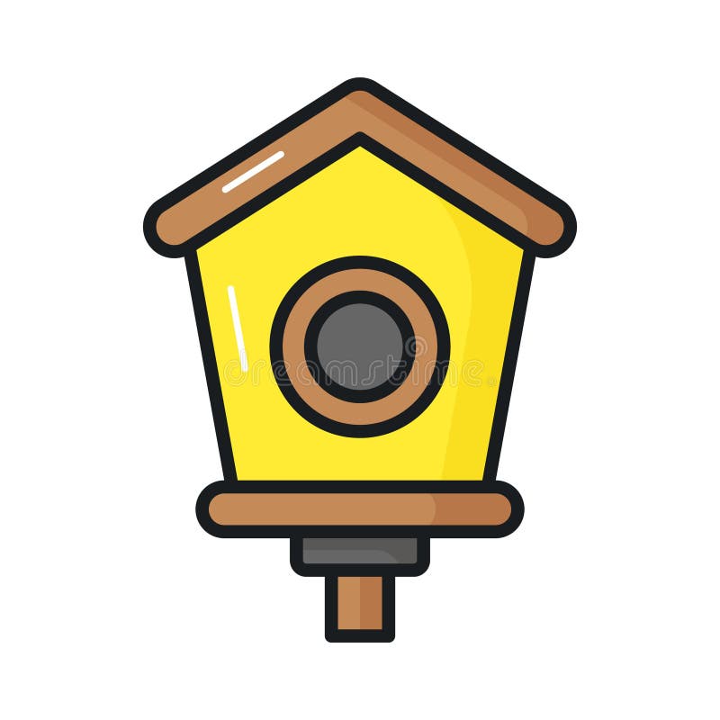 Check this Beautifully Designed Vector of Bird Hose in Editable Style ...