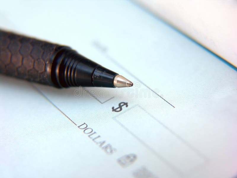 Check book stock image. Image of detail, market, business - 6719487