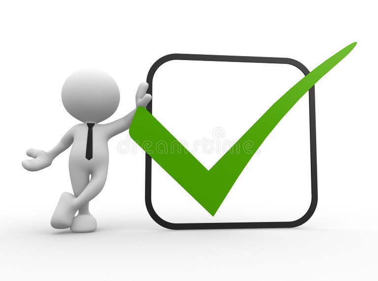 Check Box Man Stock Illustrations – 3,766 Check Box Man Stock ...