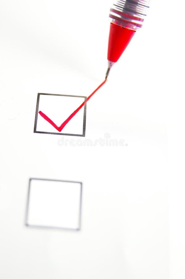 Check box stock image. Image of select, exam, pick, guess - 6646075