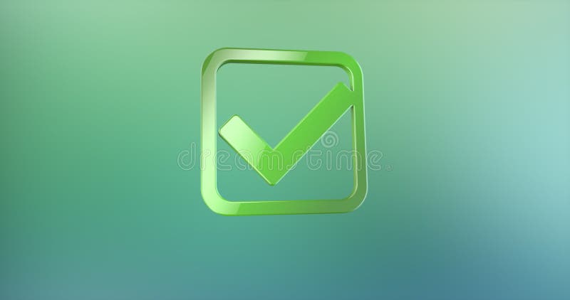 Check All the Boxes of Checklist. Checking a To Do List. Animation ...