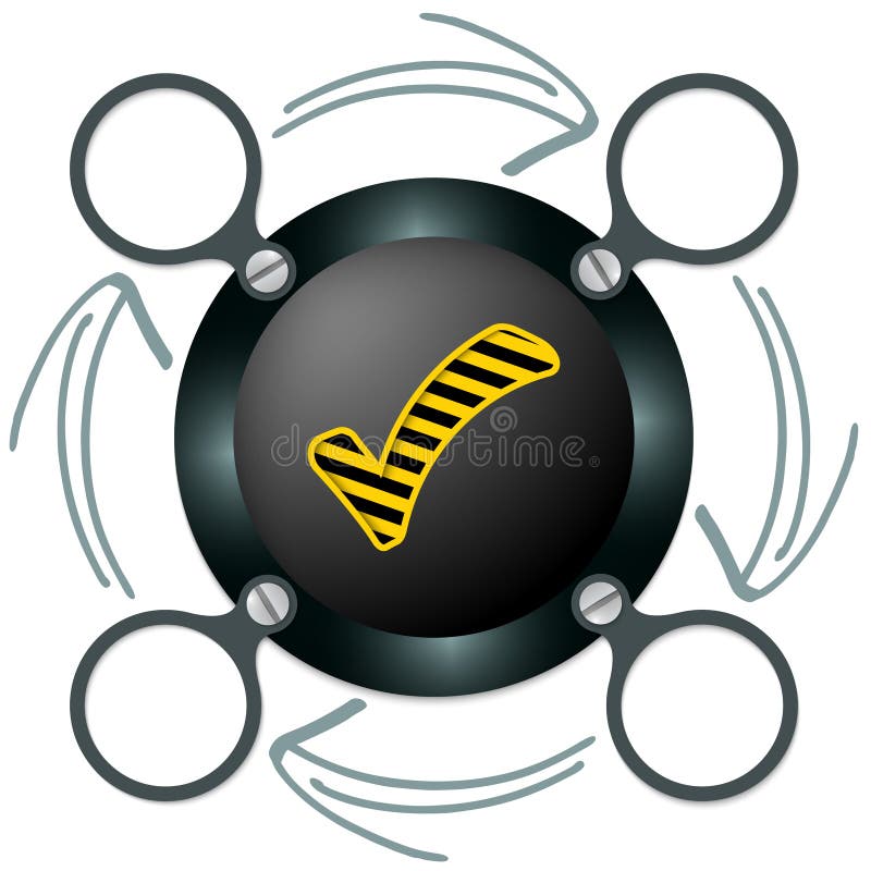 Check box stock vector. Illustration of annular, empty - 48392375