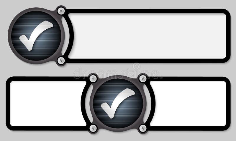 Check box stock vector. Illustration of check, dark, backdrop - 47154538