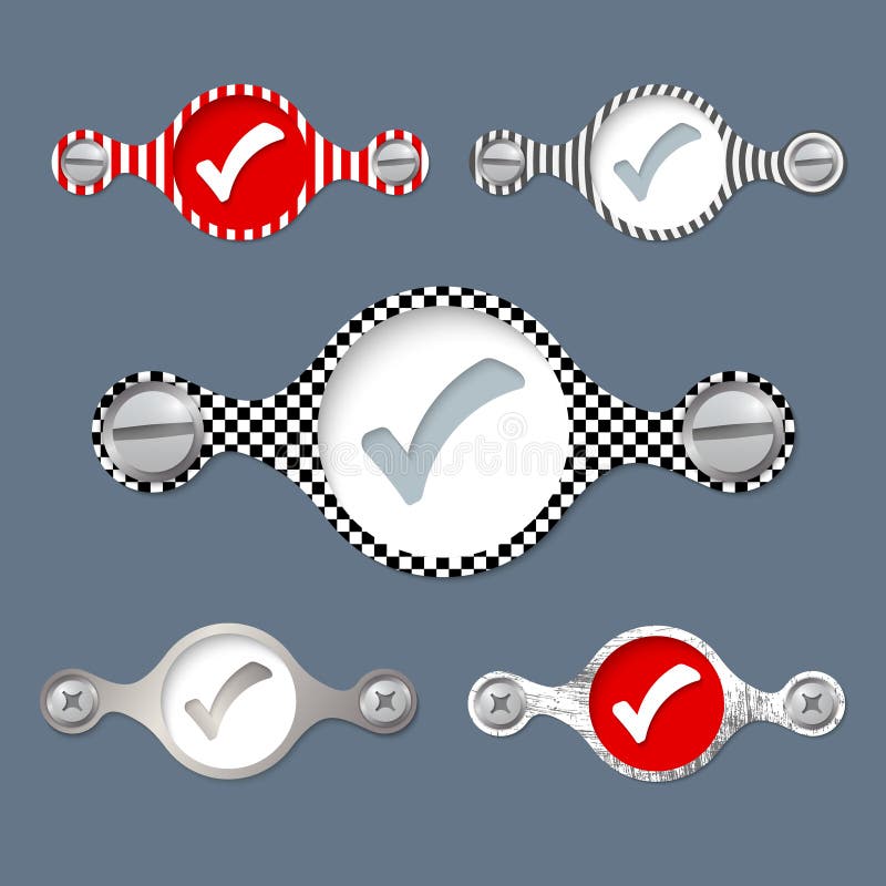 Check box stock vector. Illustration of abstract, element - 51224699