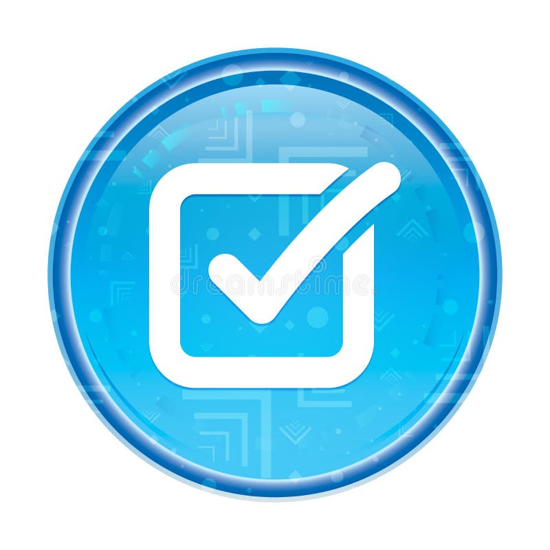 Blue Check Box Icon Stock Illustrations – 2,621 Blue Check Box Icon ...