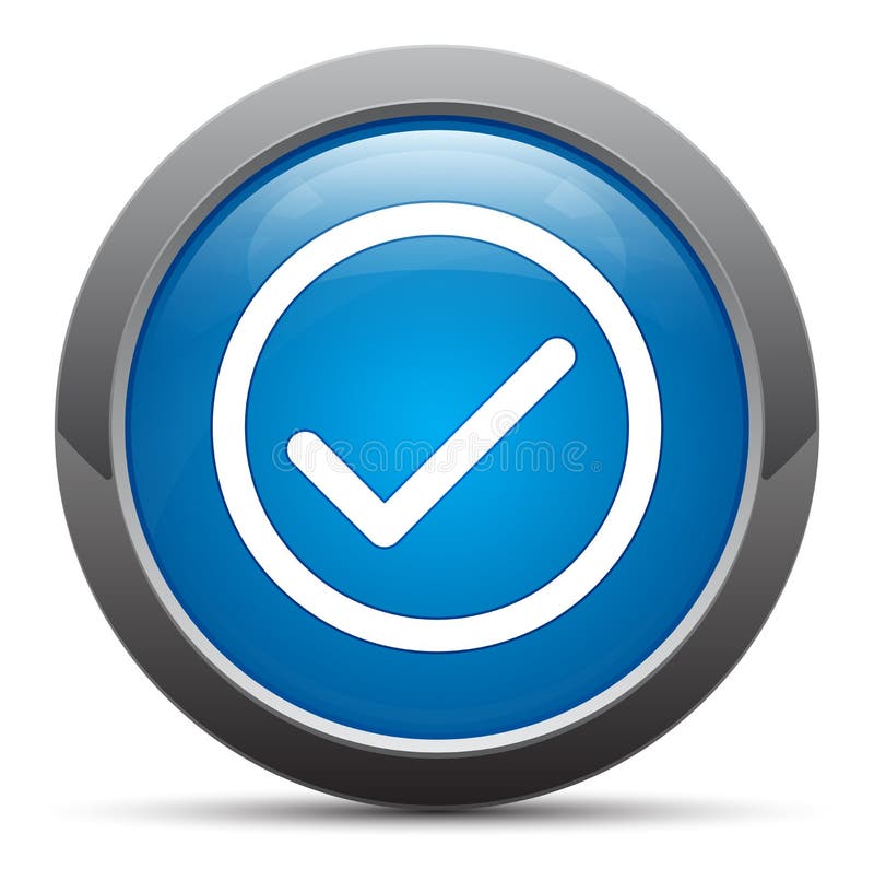 Blue Check Box Icon Stock Illustrations – 4,422 Blue Check Box Icon ...