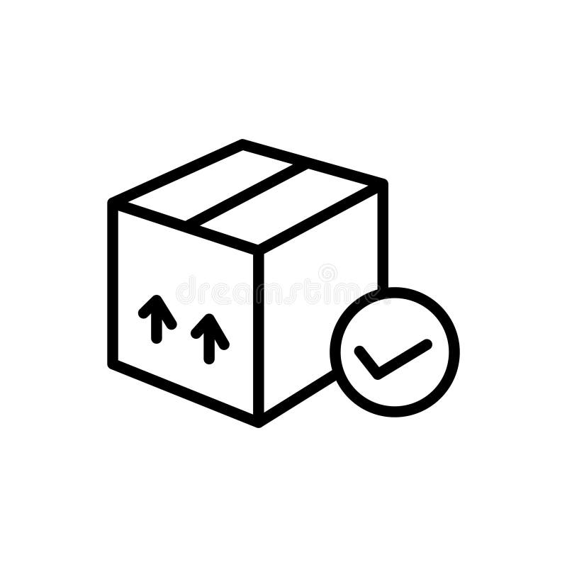 Check Box Icon, Vector Illustration. Stock Vector - Illustration of ...