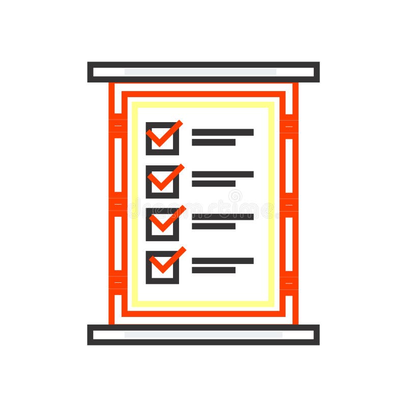 Check Box Icon Vector Sign and Symbol Isolated on White Background ...