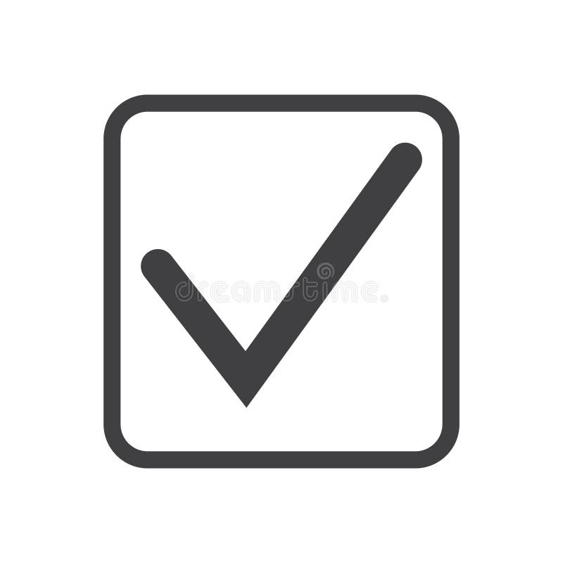 Check Box. Vector Illustration Decorative Design Stock Vector ...