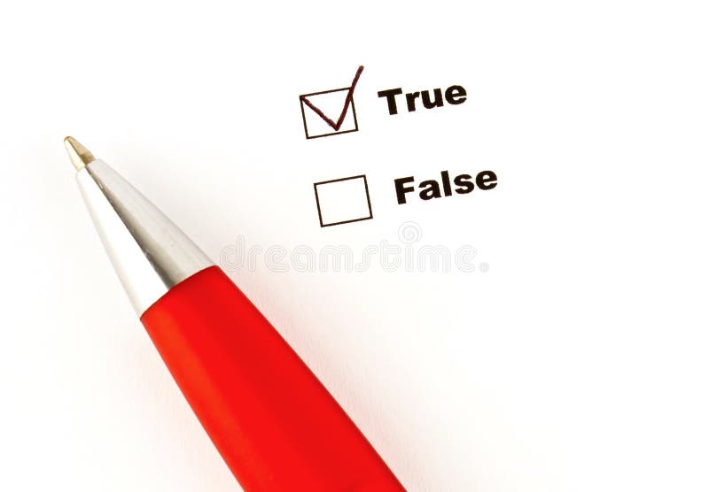 True and false check boxes stock image. Image of symbol - 22534839
