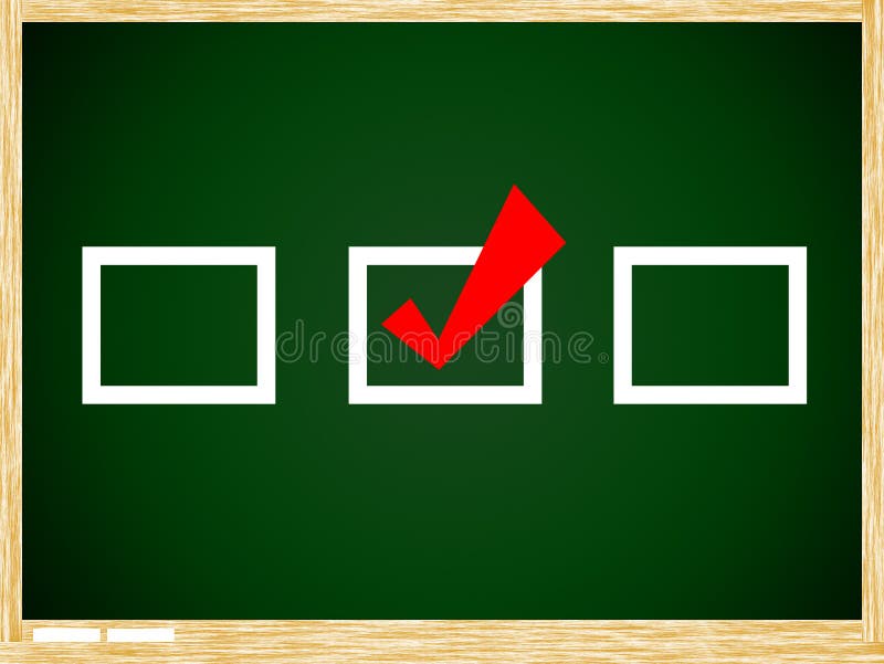 Check Boxes Chalk Board Stock Illustrations – 14 Check Boxes Chalk ...