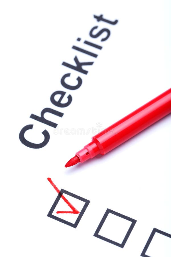 Check boxes stock image. Image of report, office, checklist - 81331837