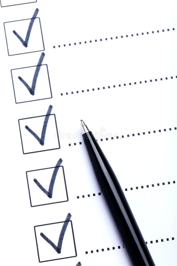 Check boxes stock photo. Image of paper, check, decision - 82497474