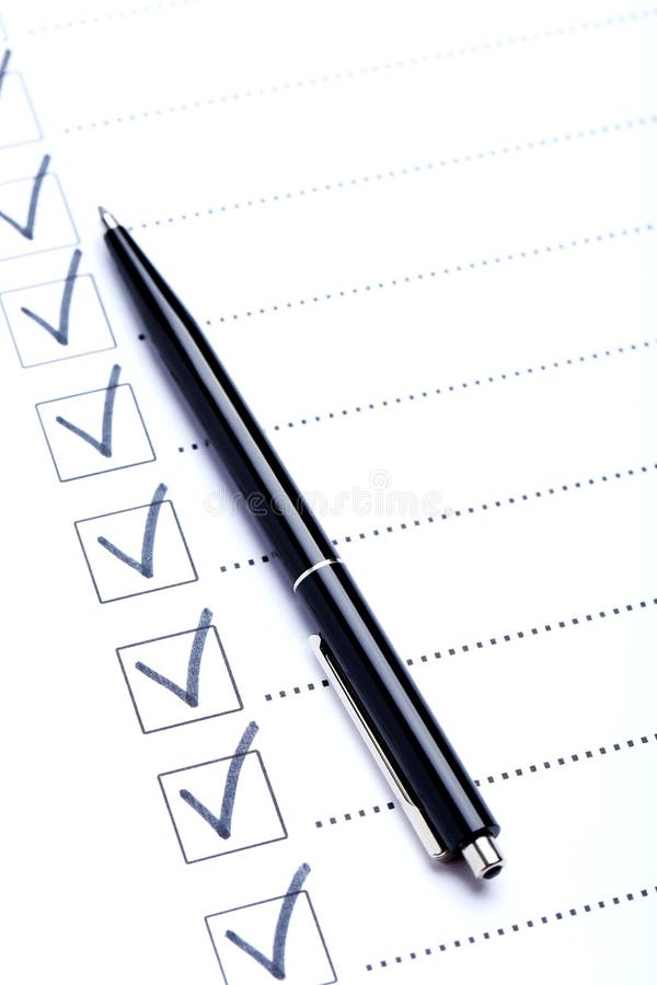 Check boxes stock photo. Image of checklist, form, boxes - 89557506