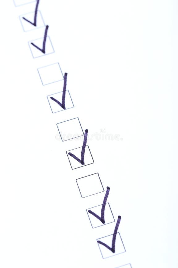 Check boxes stock image. Image of checklist, choice, boxes - 99940761